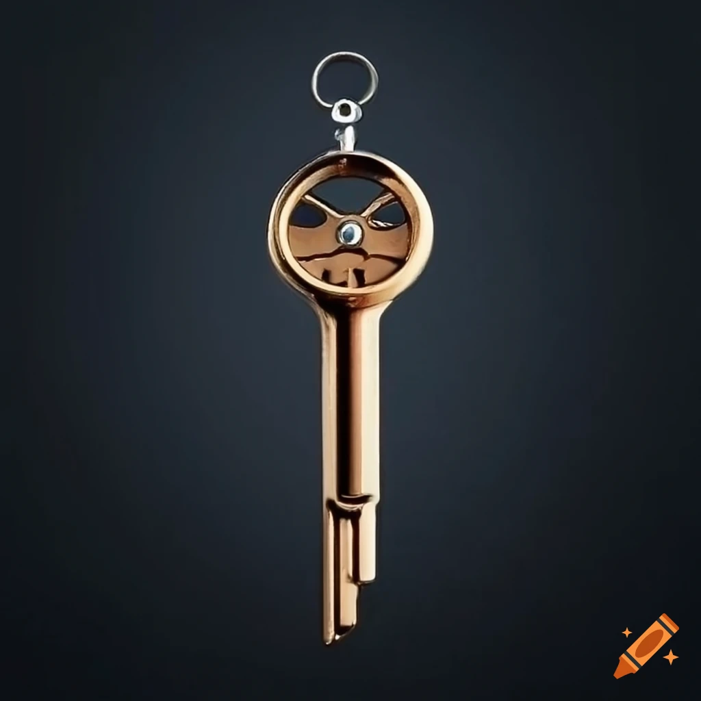 Mechanical watch key on Craiyon