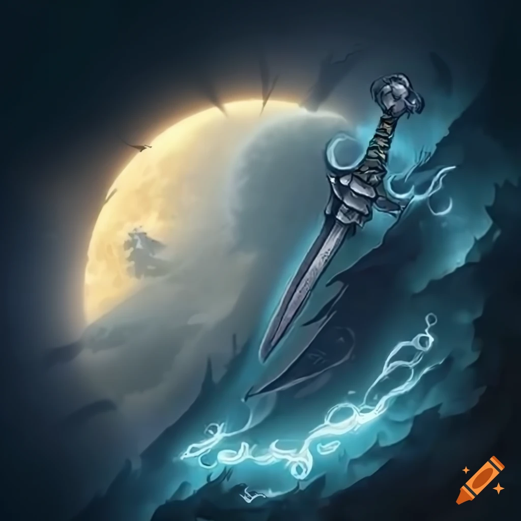 Silver full moon badge inspired by Thorfinn from Vinland Saga with ...