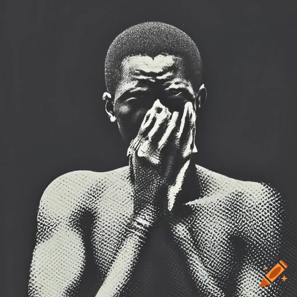 Close up scientific diagram of a man in a dynamic pose, japan 1975 ...