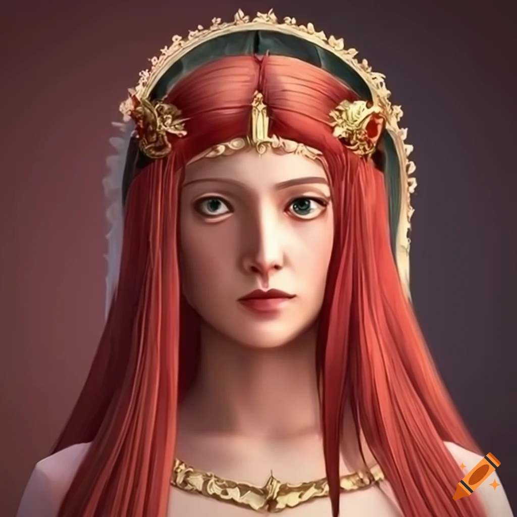 Portrayal of Beatrice from Dante's Divine Comedy showing her beauty and ...