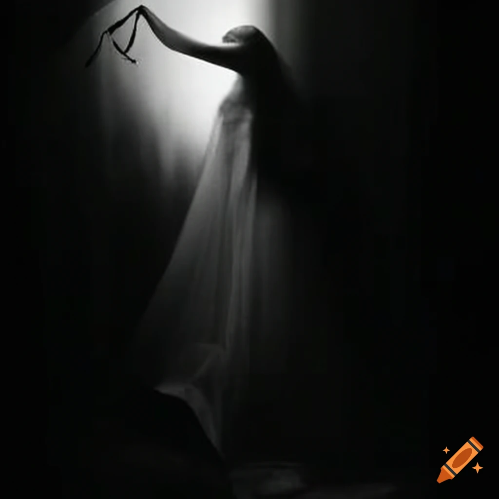 Sneaky ghosts hiding in plain sight with important revelations on Craiyon