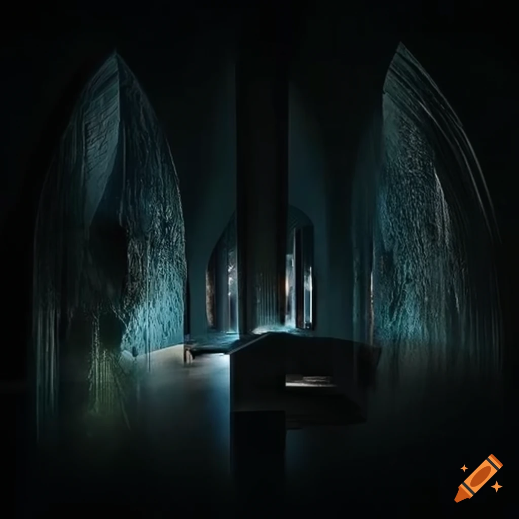 Phenomenal force of Nature blending with stunning Architecture on Craiyon