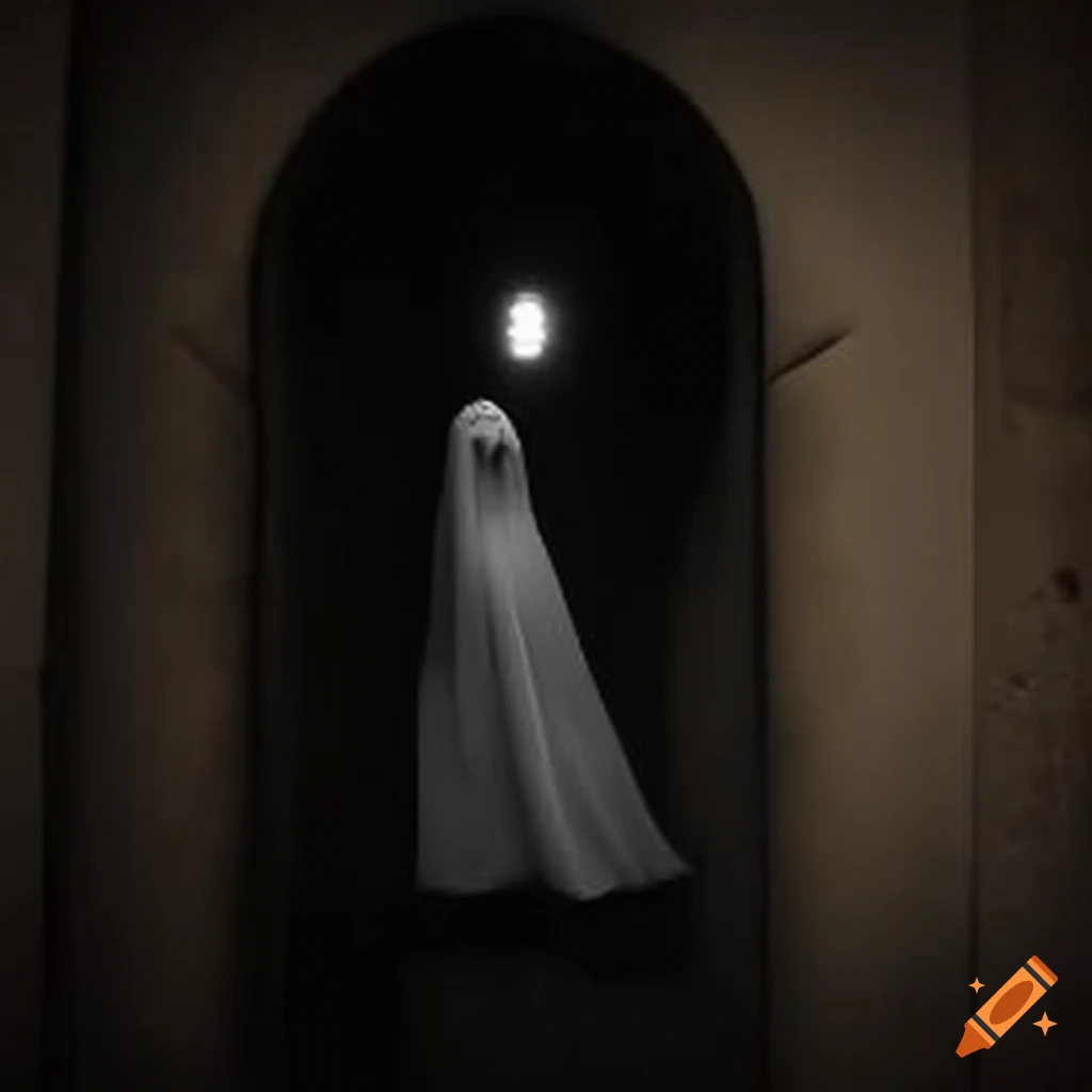 Sneaky ghosts hiding in plain sight in a fate climax on Craiyon