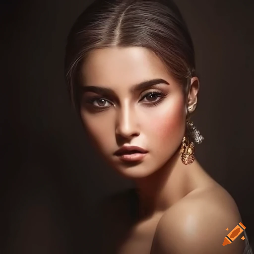 Stunning young icelandic-born bollywood starlet with delicate features ...