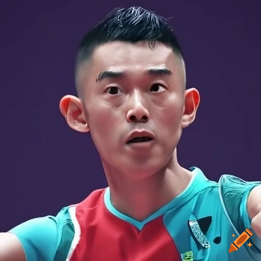 Lin Dan on Craiyon