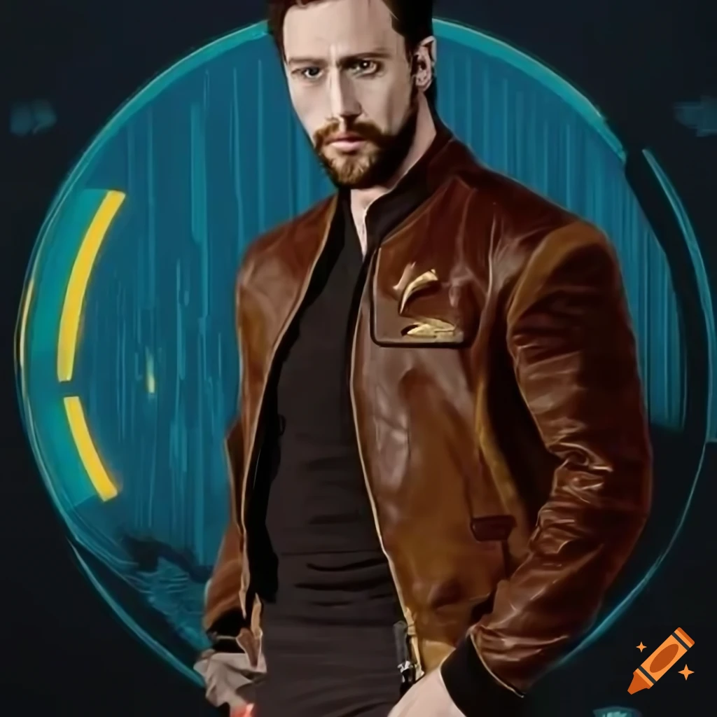 Actor portraying Starfleet Captain on Star Trek Discovery in vibrant ...