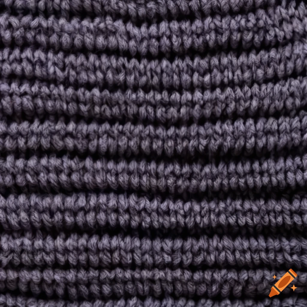 Close-up texture of a knitted beanie on Craiyon