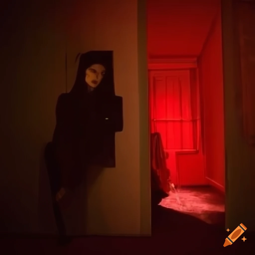 Weirdcore room interior on Craiyon