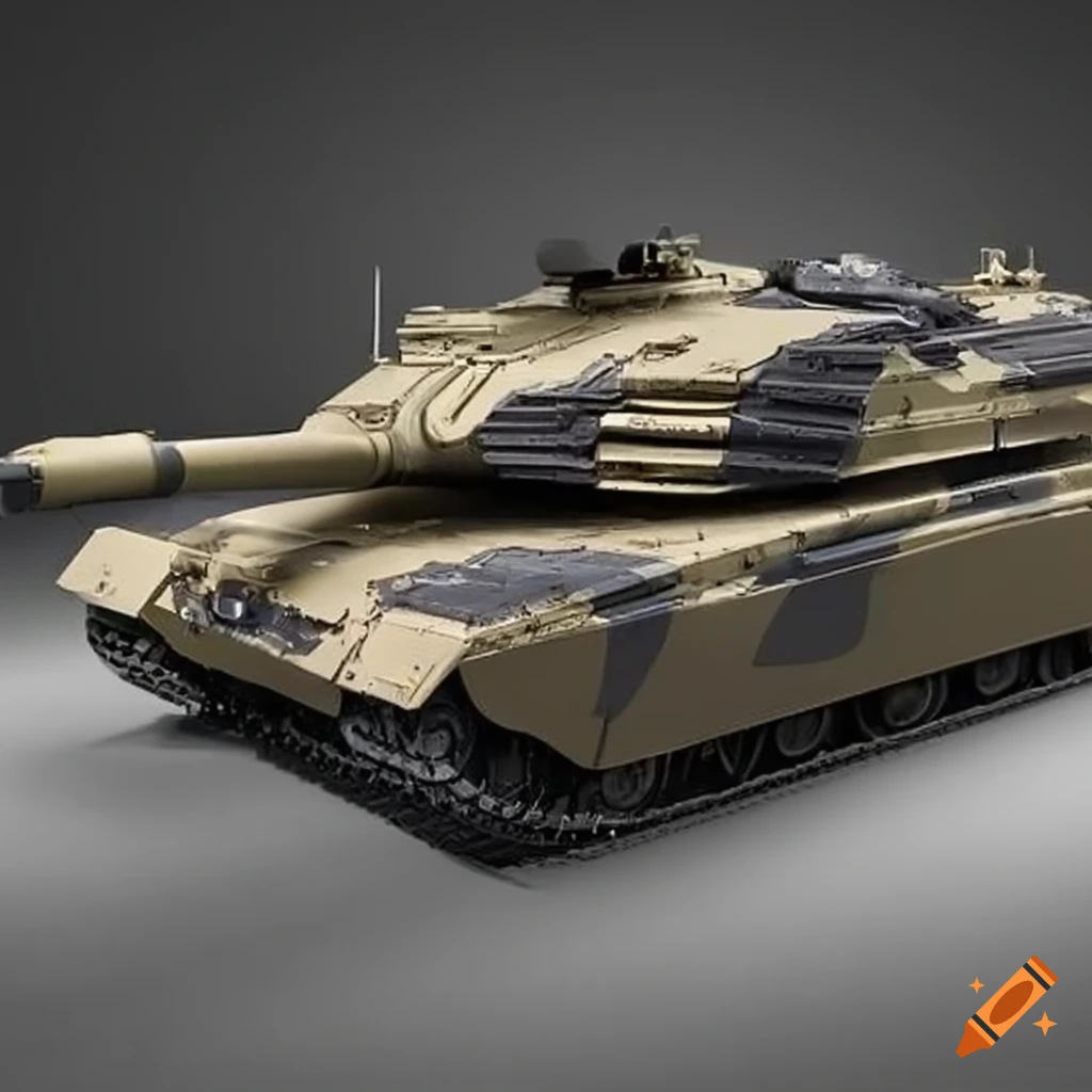 Leopard 2 tank on Craiyon