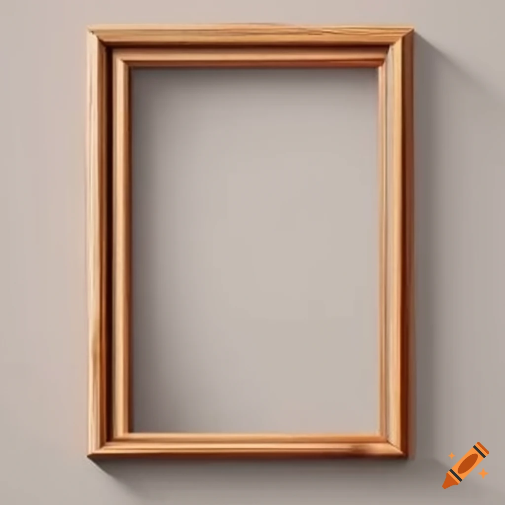 Wood frame on Craiyon