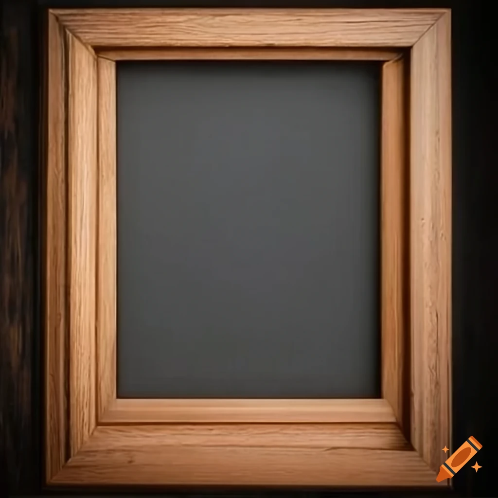 Wood frame on Craiyon