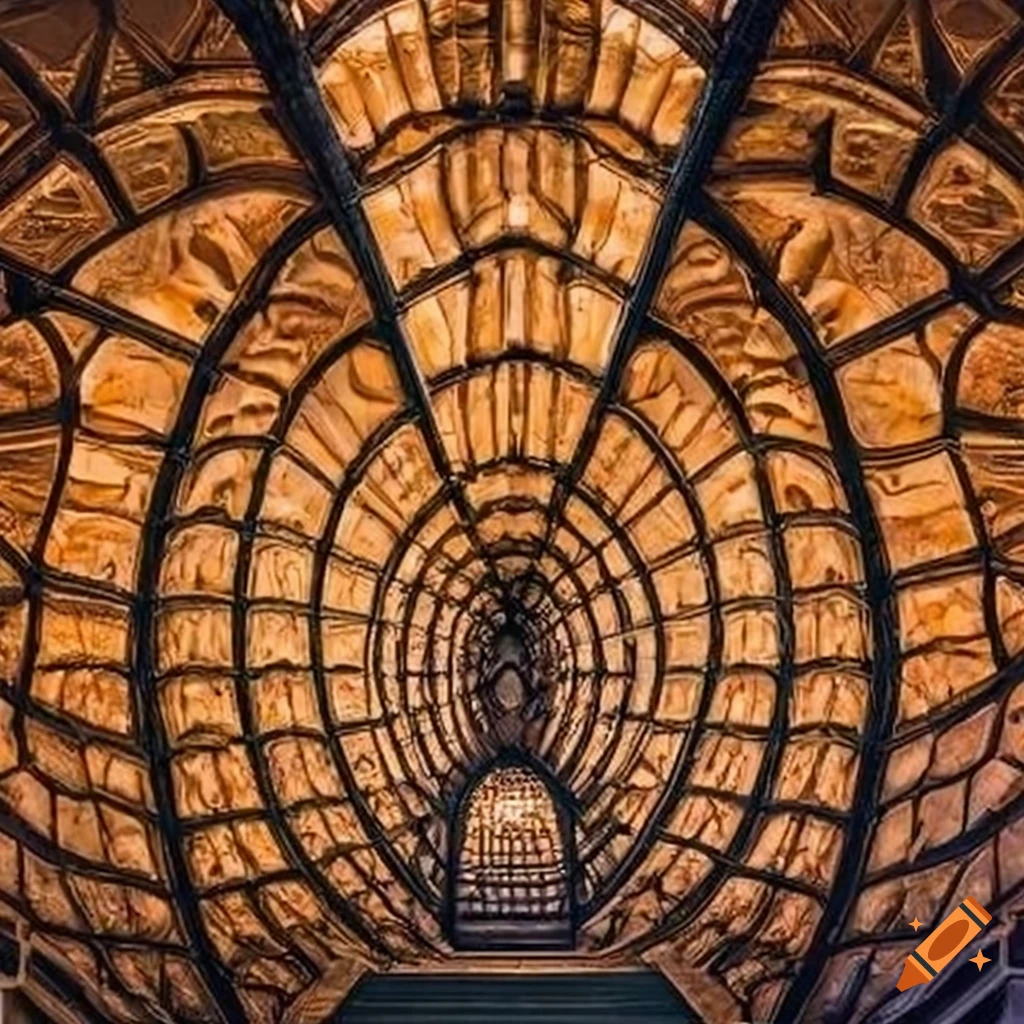 Phenomenal force of Nature integrated into stunning Architecture on Craiyon