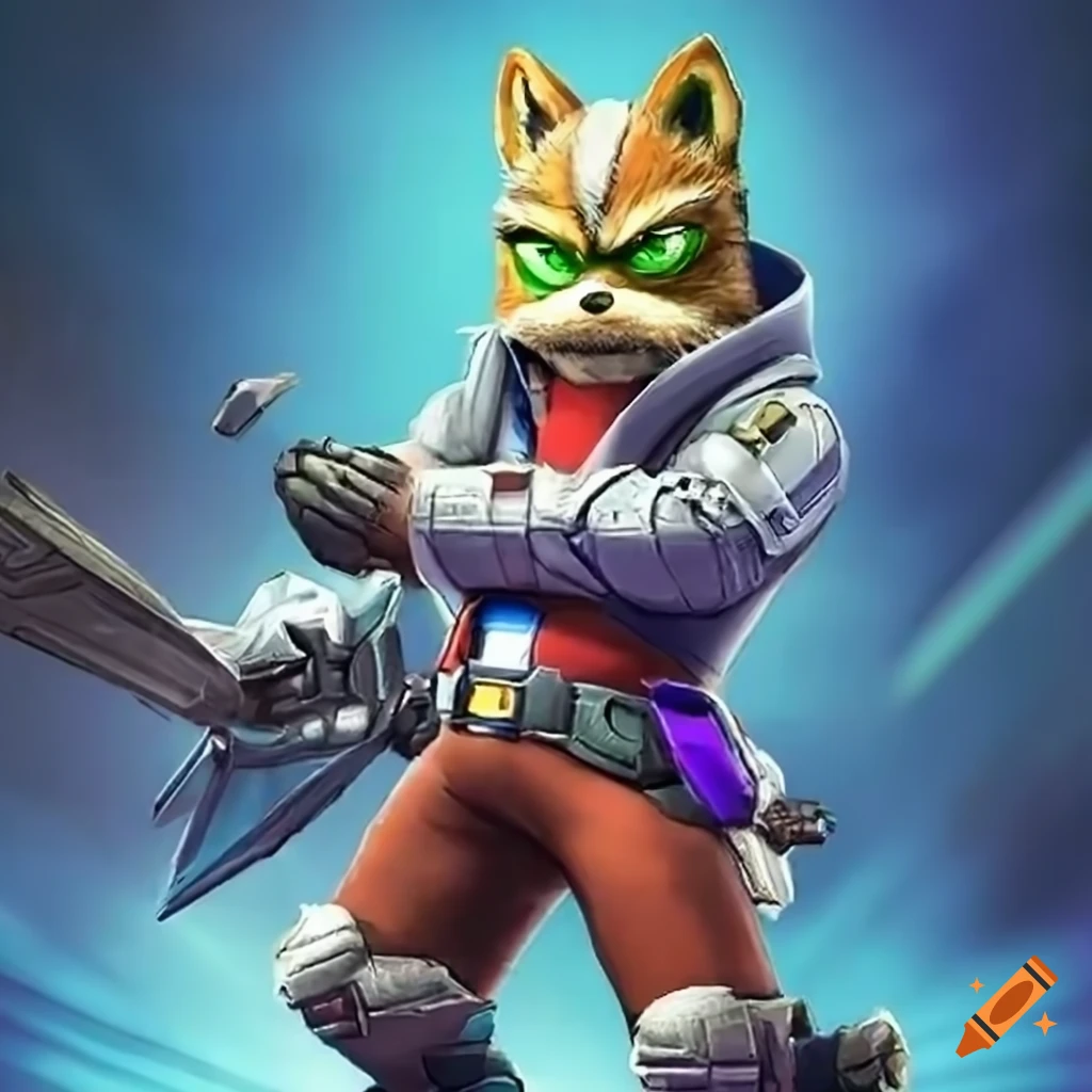 Star fox nintendo character on Craiyon
