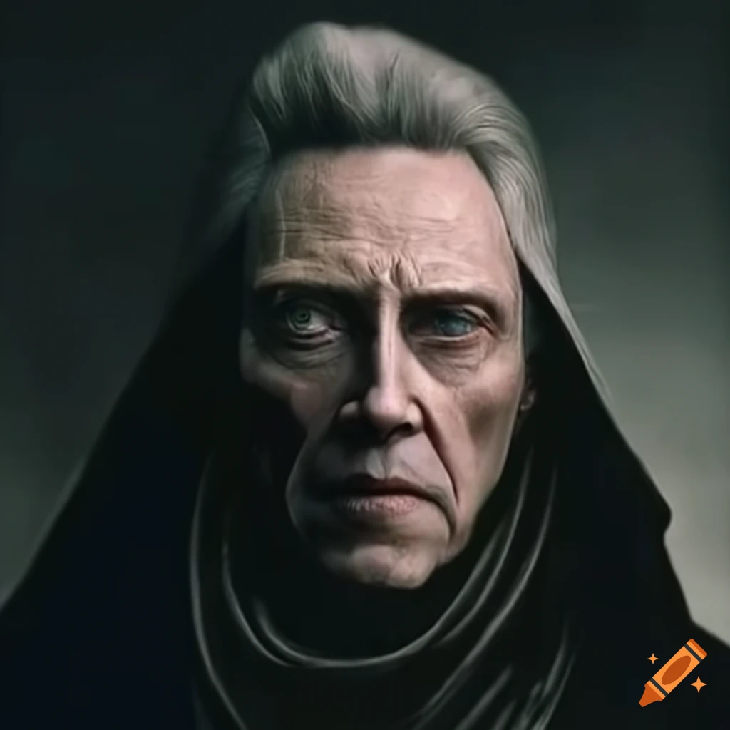 Intriguing sorcerer in mystical clothing inspired by Christopher Walken ...