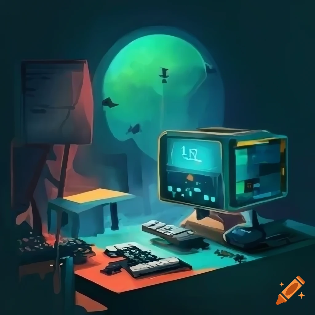 Illustration for oxford game development society with game controller ...