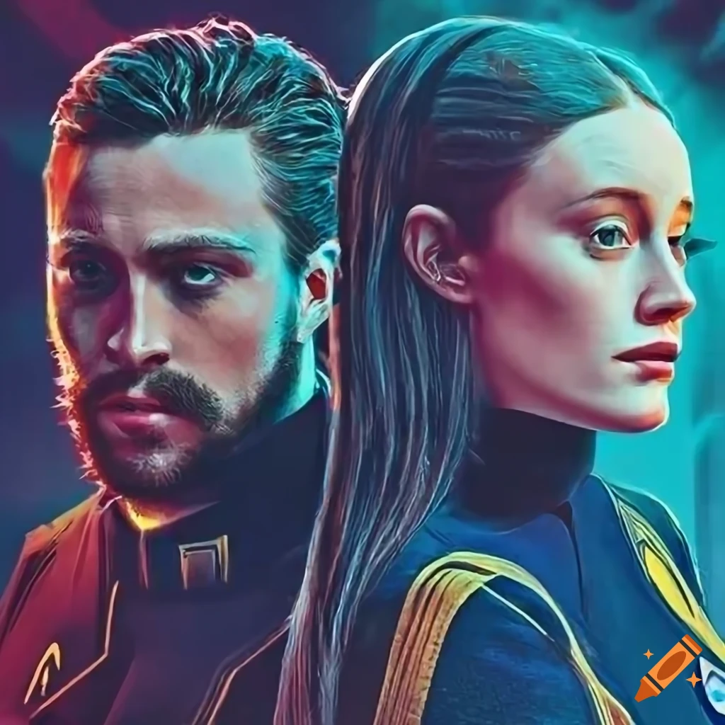 Aaron Taylor-Johnson and Sigrid as Captain and Number 1 in Star Trek ...