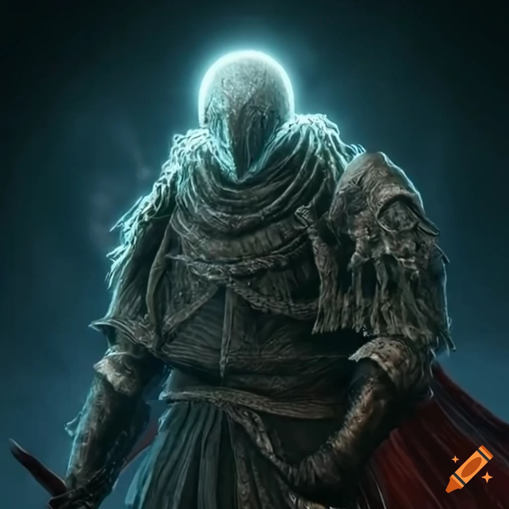 Twitch banner with characters from elden ring, alien, and dad on Craiyon