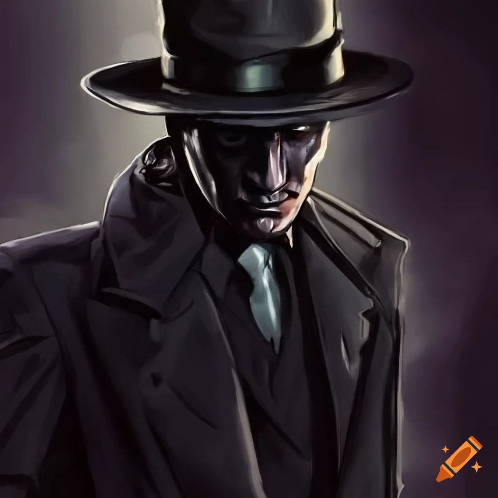 Noir images created on Craiyon