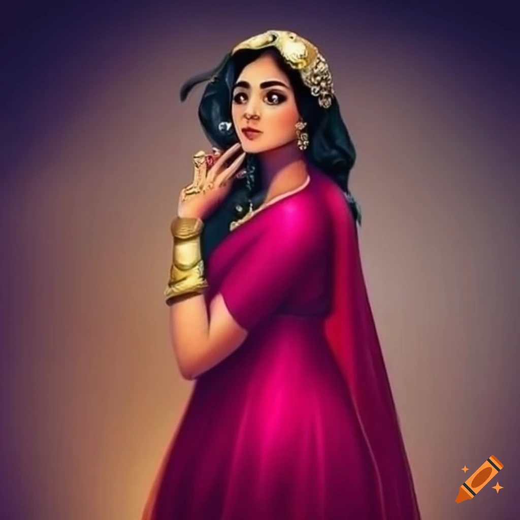 Punjabi princess on Craiyon