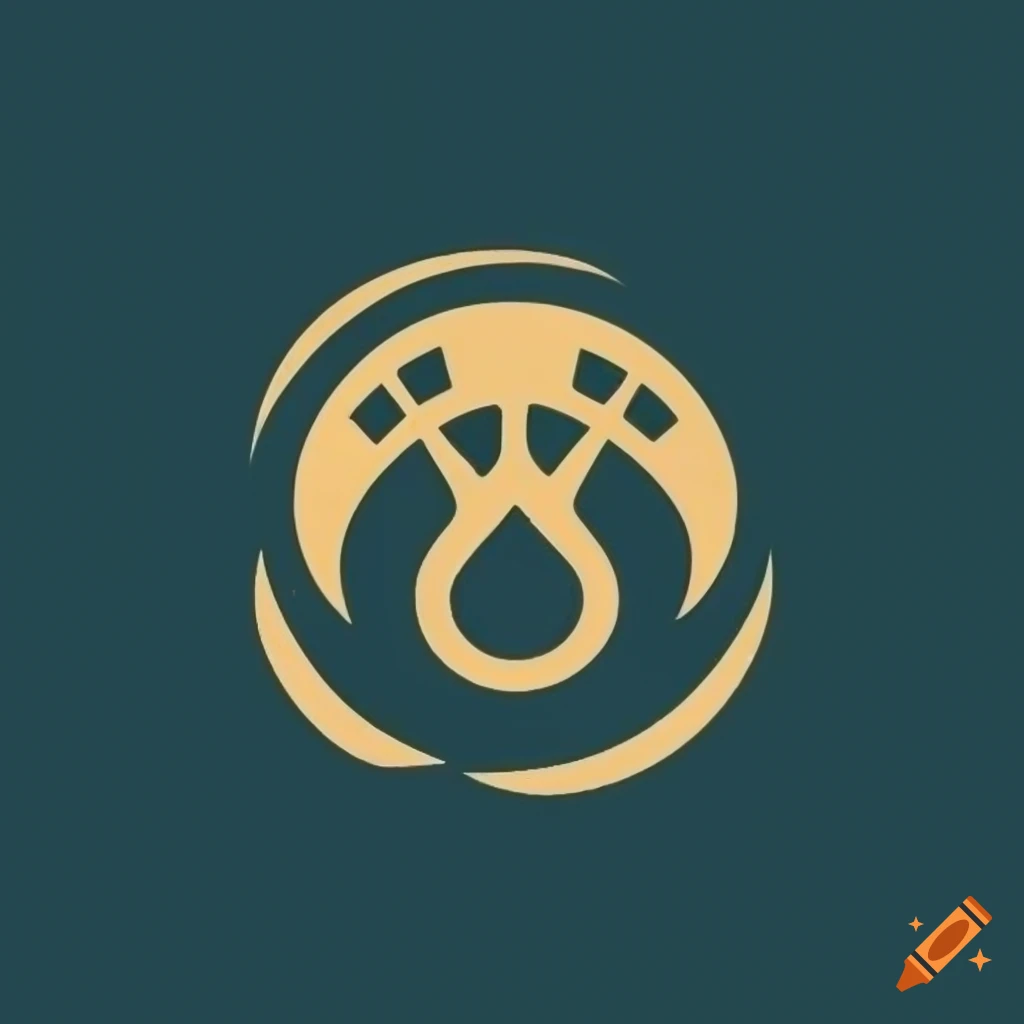 Stylized logo for a technocratic government organization on Craiyon