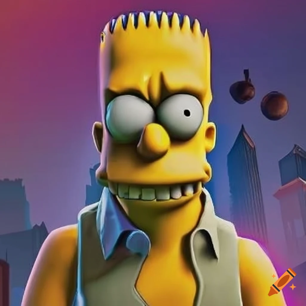 Simpsons images created on Craiyon