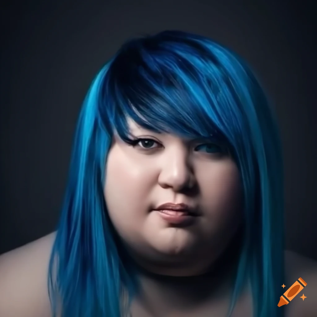 Emo young woman with a unique style and expression on Craiyon