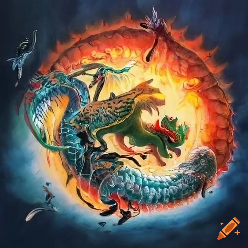 Chinese Art images created on Craiyon