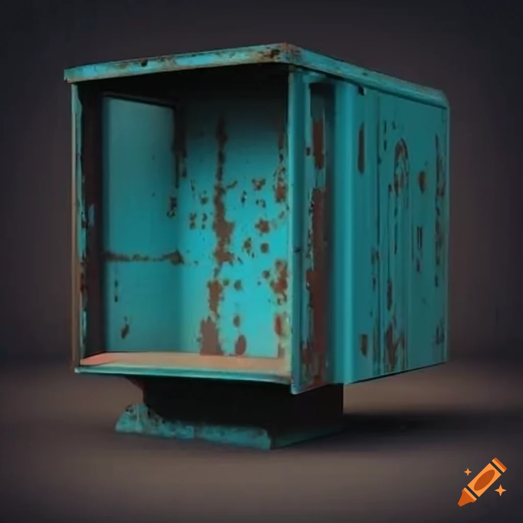 Miserable 1960s water closet with traces of fly droppings and rusty ...