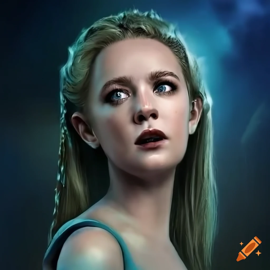 Beautiful composite woman featuring elements of various celebrities on ...