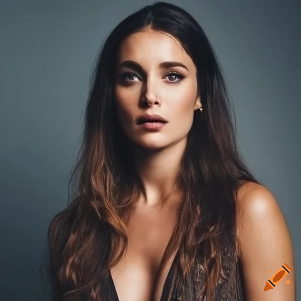 Fusion of iconic actresses in a vivid portrait on Craiyon