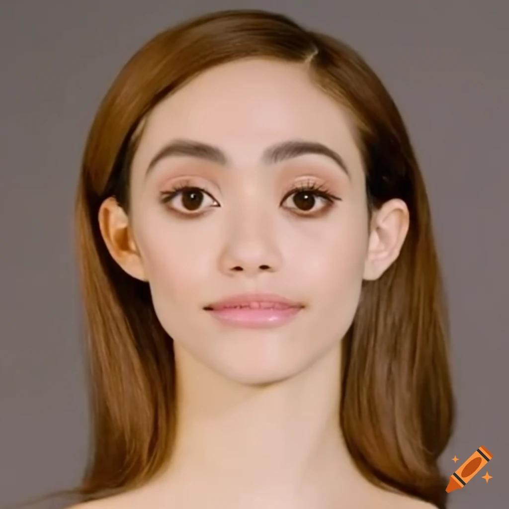 Beautiful young woman with soft features resembling mya harrison, araki yuko, suzuki airi, joe ...