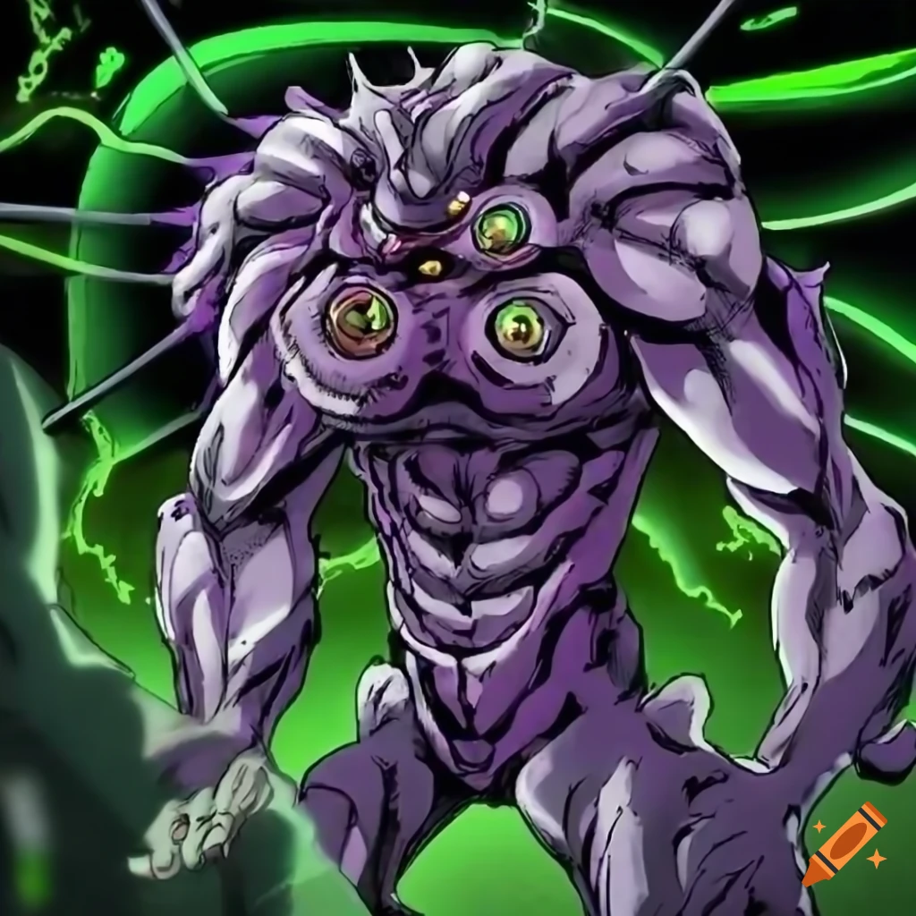 Humanoid fantasy monster inspired by jojo's bizarre adventure with ...