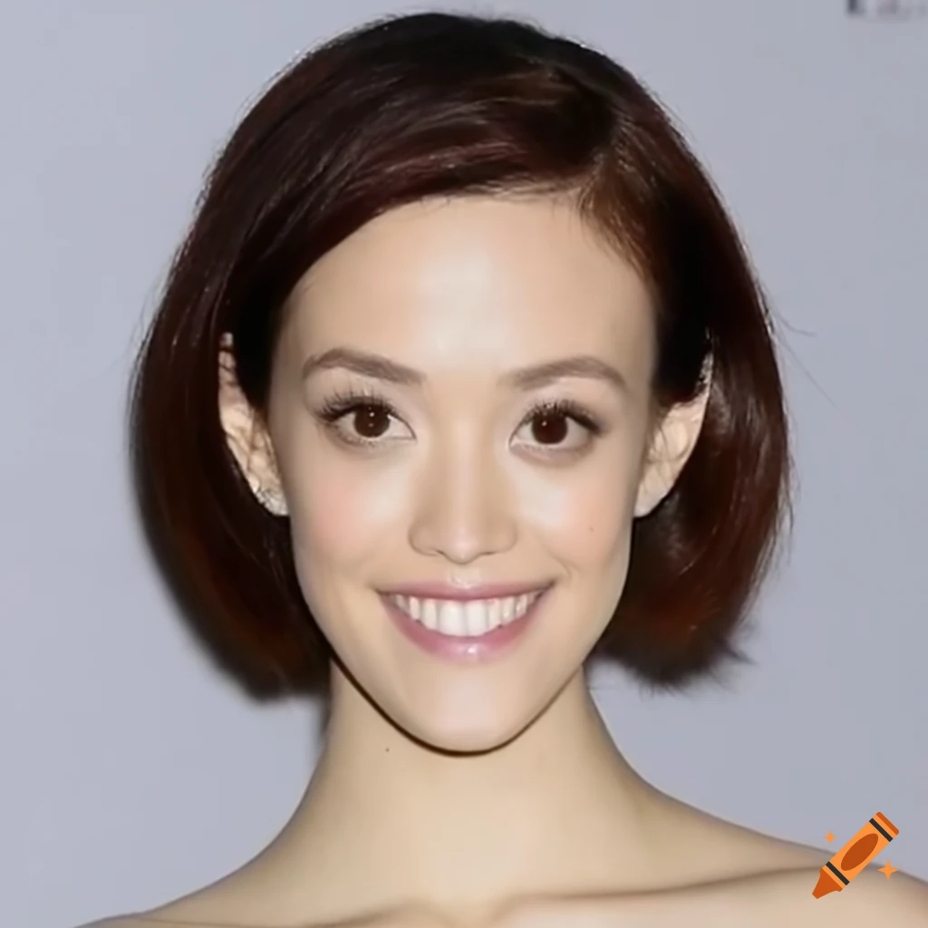 Beautiful young woman with soft features resembling Mya Harrison, Araki ...