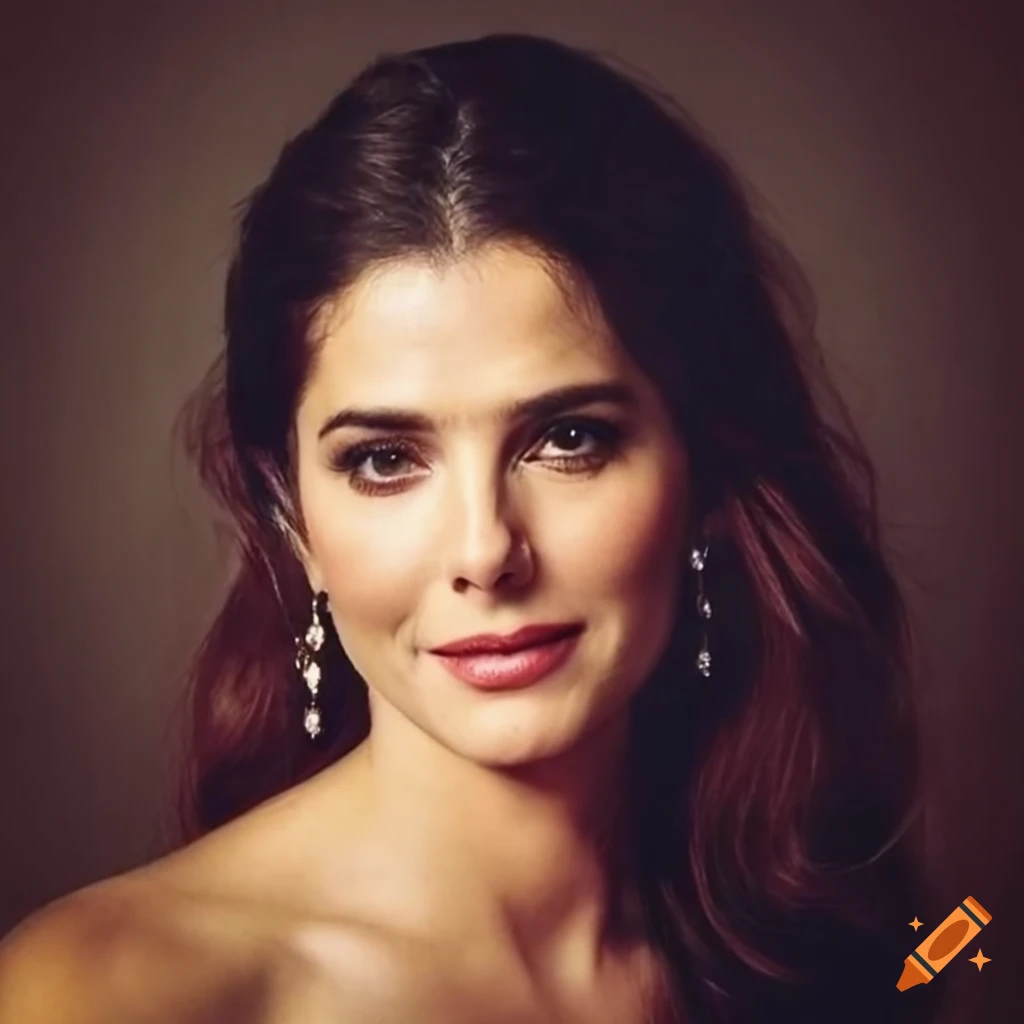 Portrait of a beautiful young woman with features resembling Vanessa ...