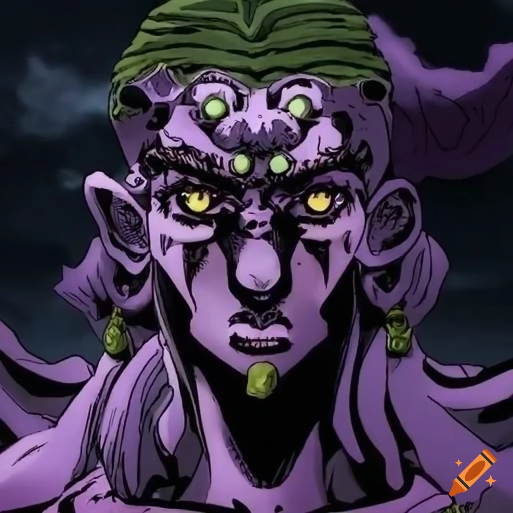 Humanoid fantasy monster with black and green color scheme inspired by ...