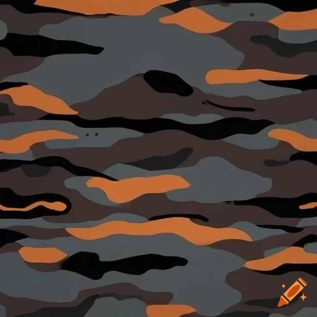 Camouflage pattern for Epsilon-11 operatives with dark gray, vibrant ...