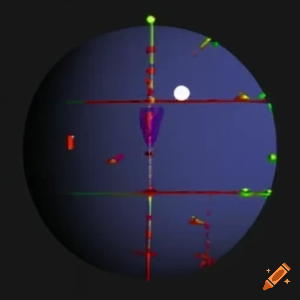 Time and relative dimensions in space on Craiyon