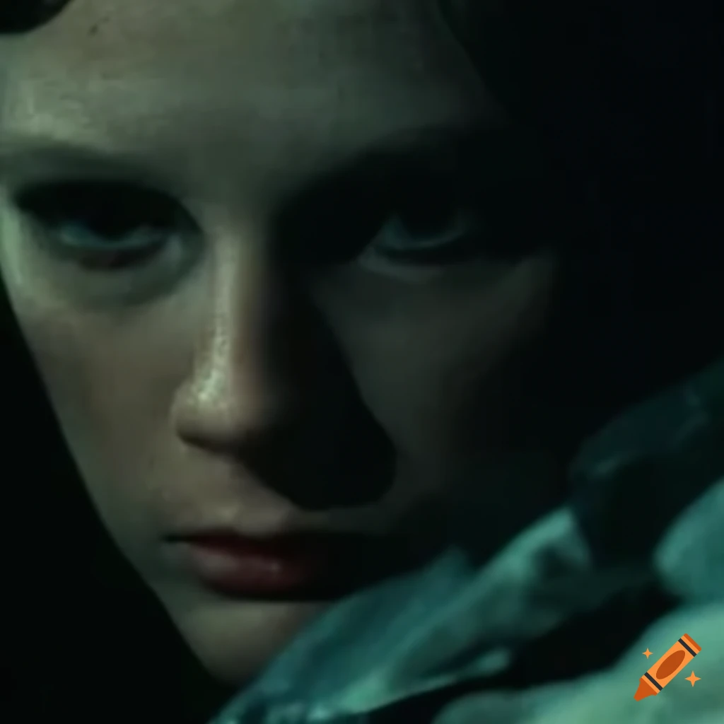 Alien movie scene with Andrei Tarkovsky's directing style on Craiyon