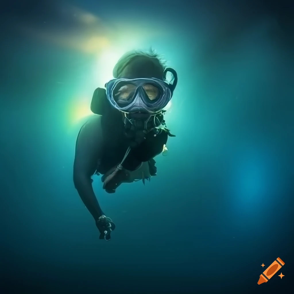 Scuba Diving images created on Craiyon