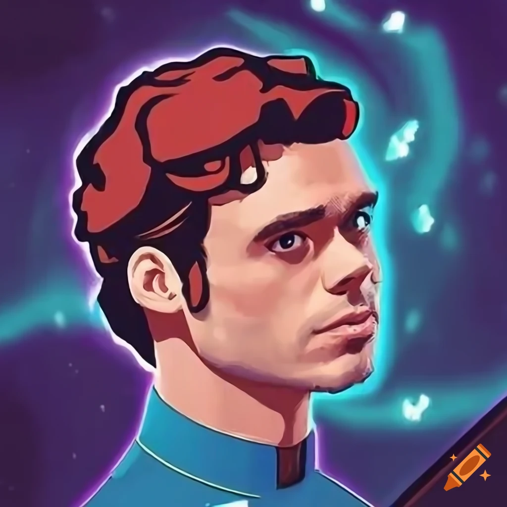 Richard Madden as heroic Starfleet officer battling Metatron in Star ...