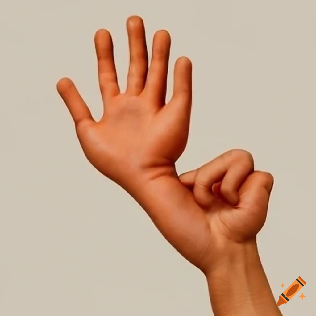 Super hand on Craiyon