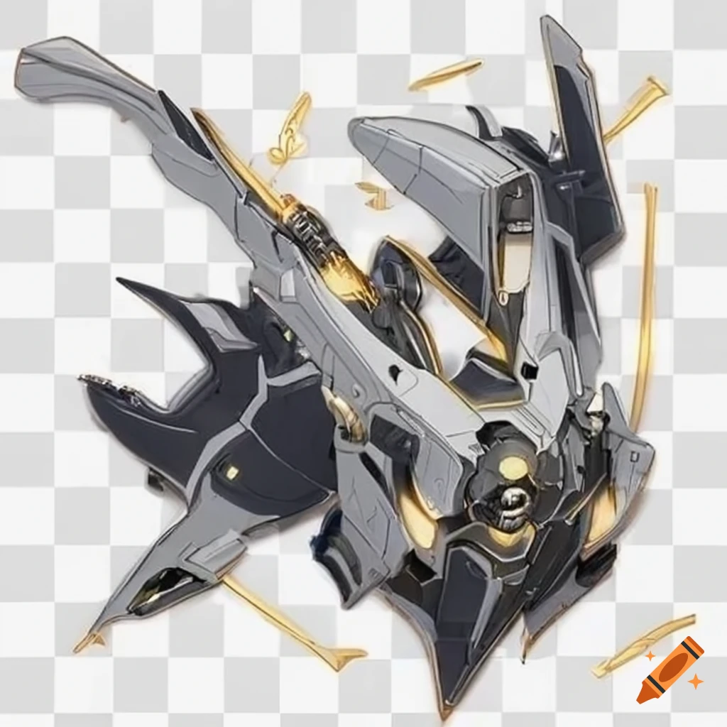 Spaceship of elfin design with advanced weaponry soaring through the ...
