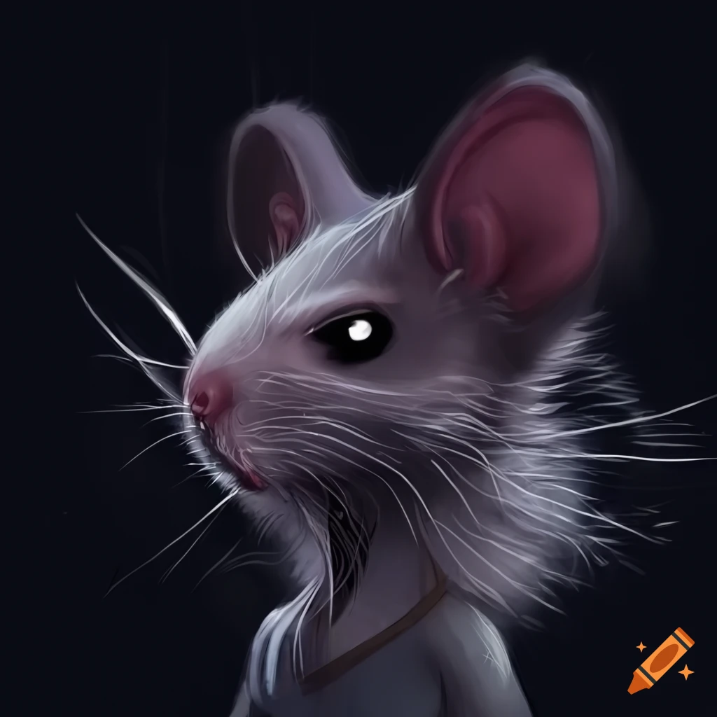 Anthropomorphic rat character on Craiyon