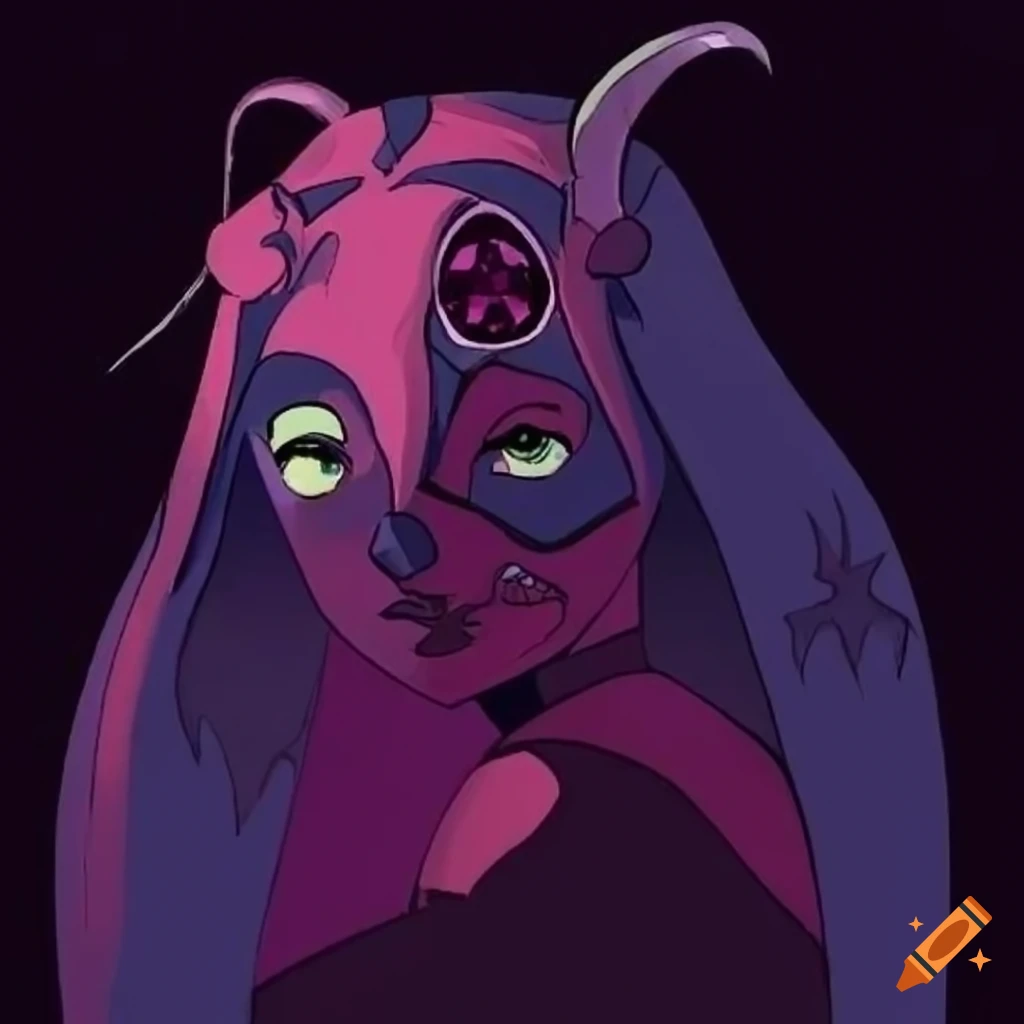 Various anime and goth characters in a unique artistic style on Craiyon