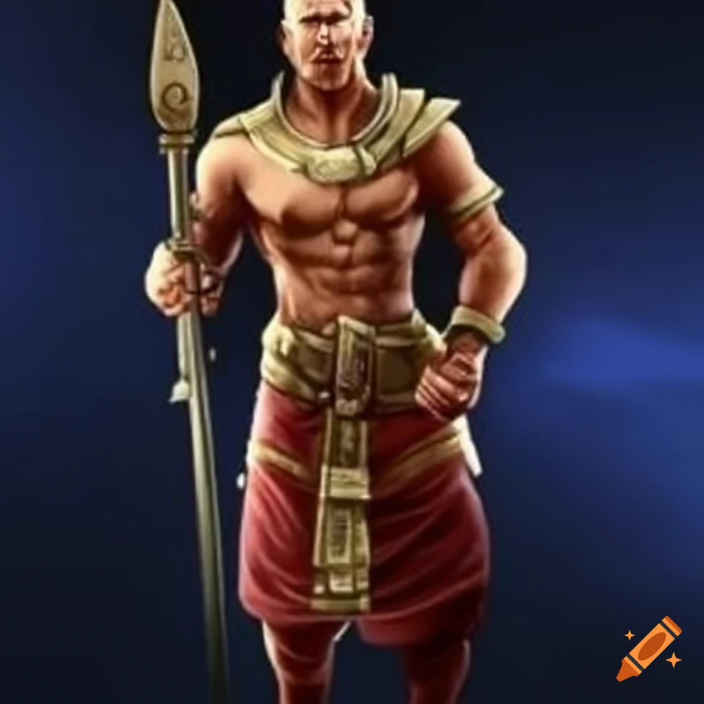 Ancient khmer war commander on Craiyon