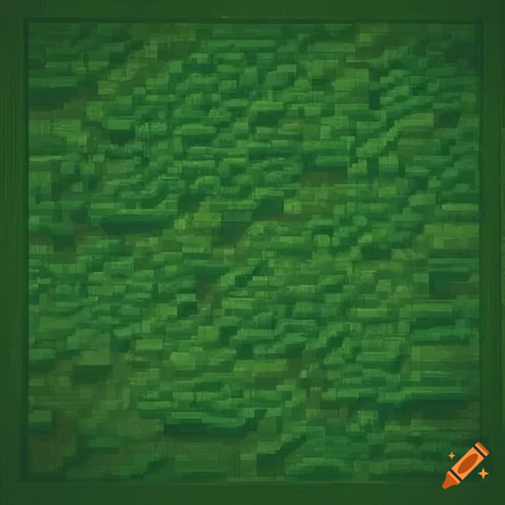 Grass Texture Pixel Art Inspired By Wes Anderson On Craiyon