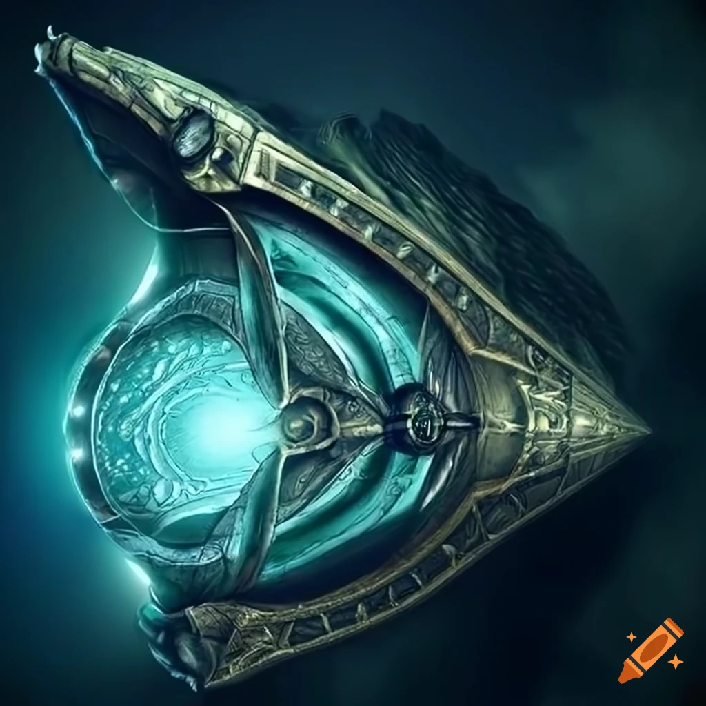 Elegant spaceship inspired by sindarin elves craftsmanship on Craiyon