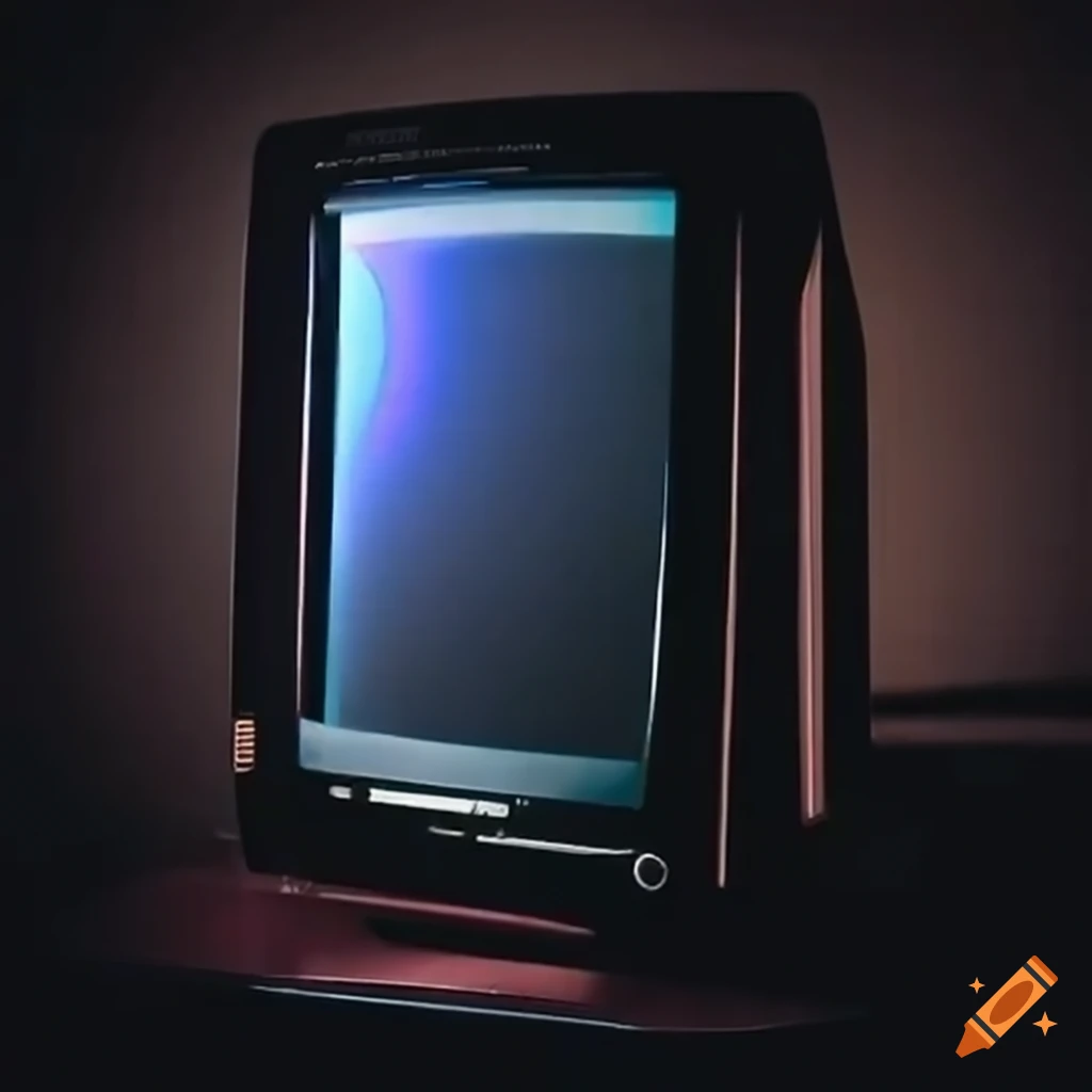 Phone with CRT-screen and floppy drive on Craiyon