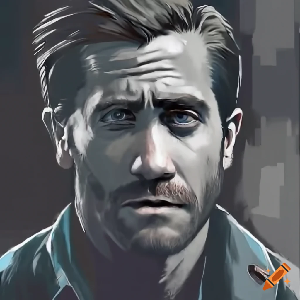 Actor resembling Jake Gyllenhaal at age 20 in outlaw biker style ...