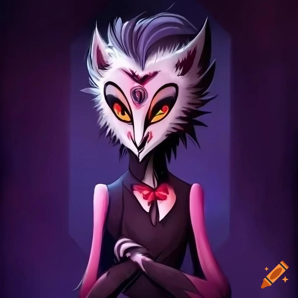 Stunning character design inspired by Stolas with a humanoid barn owl ...